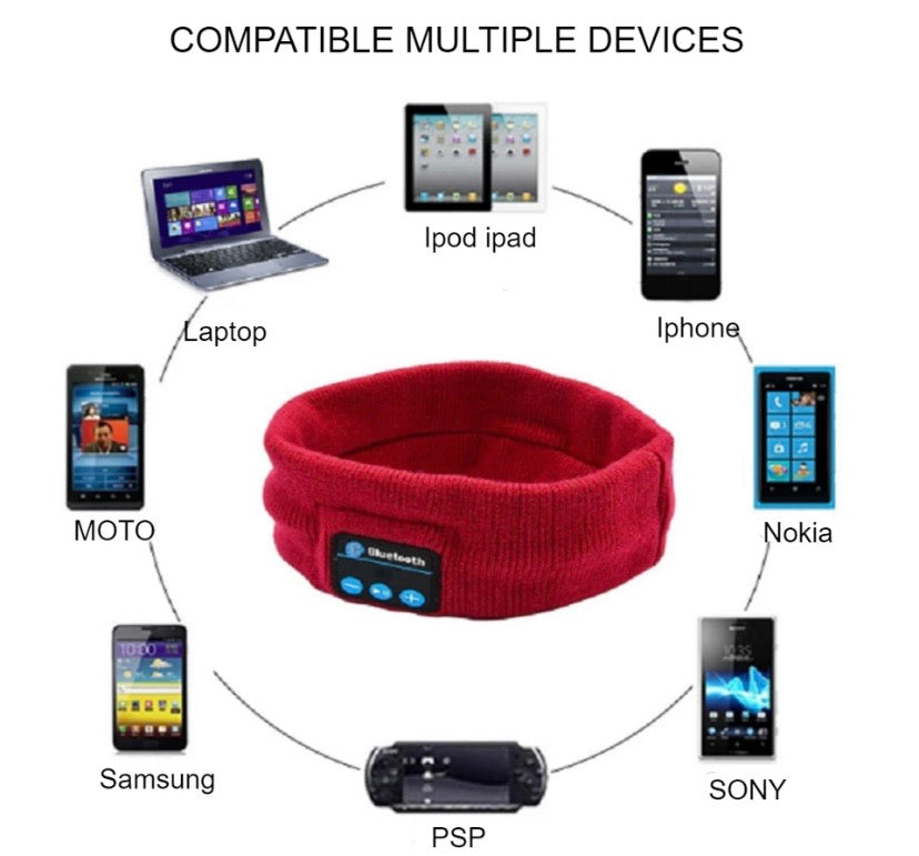 Bluetooth Sports Headband With Built In Wireless Audio – Sensory Haven